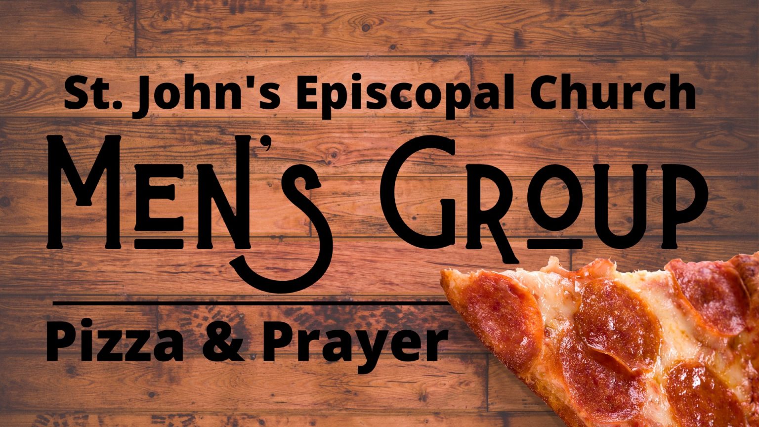 Join us this SATURDAY for our Men's Gathering - St. John's Episcopal ...