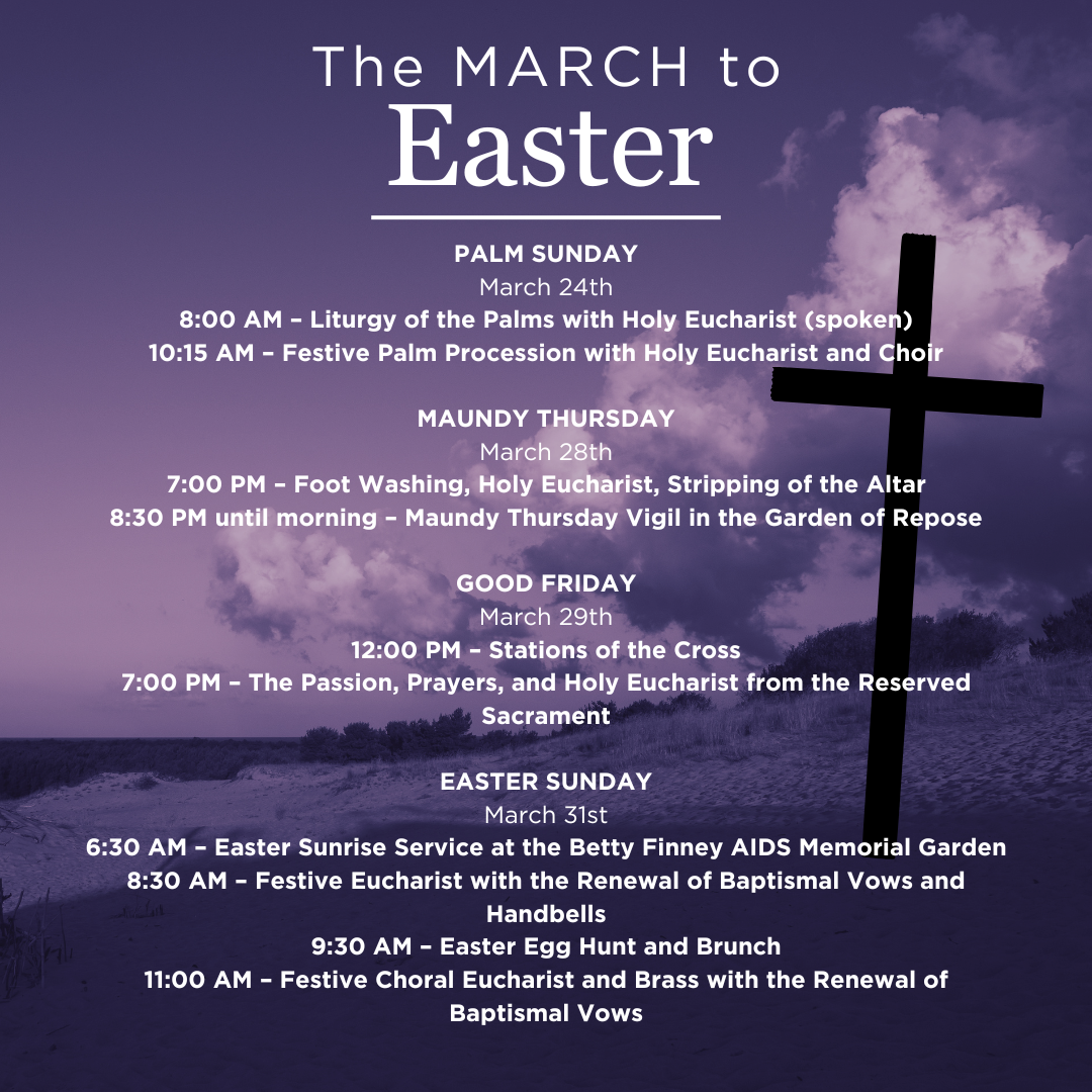 The MARCH to Easter - St. John's Episcopal Church of Lancaster